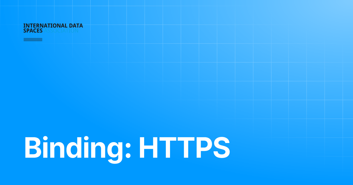 Binding: HTTPS | IDS Knowledge Base