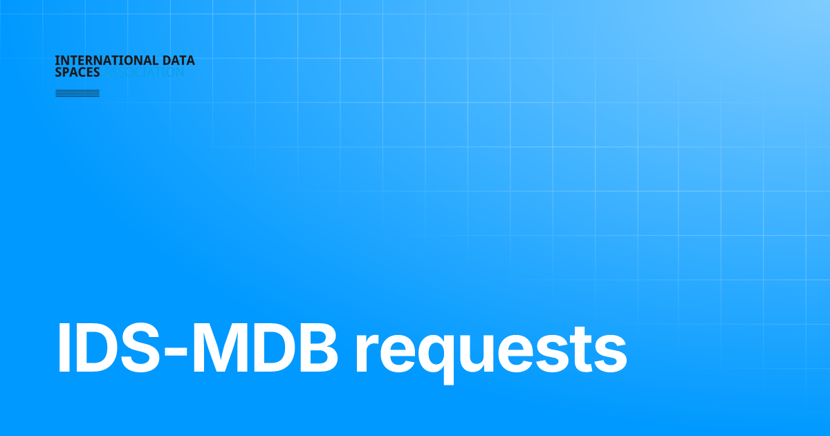 IDS-MDB requests | IDS Knowledge Base IDS-MDB requests | IDS Knowledge Base