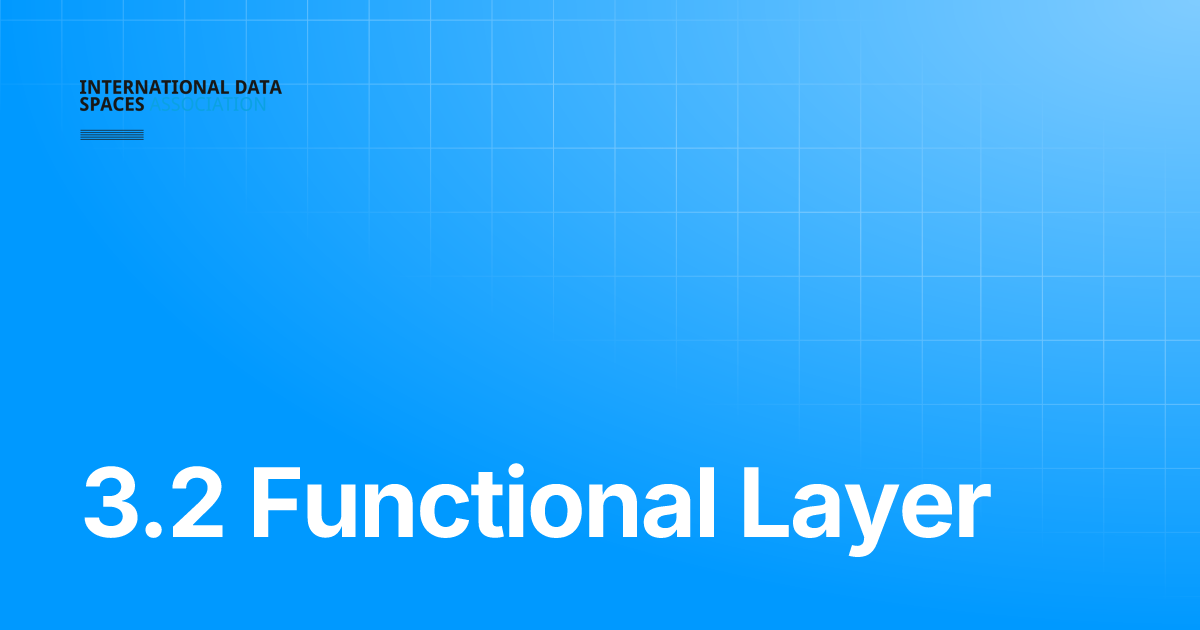 3.2 Functional Layer | IDS Knowledge Base