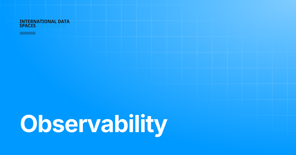 Observability | IDS Knowledge Base