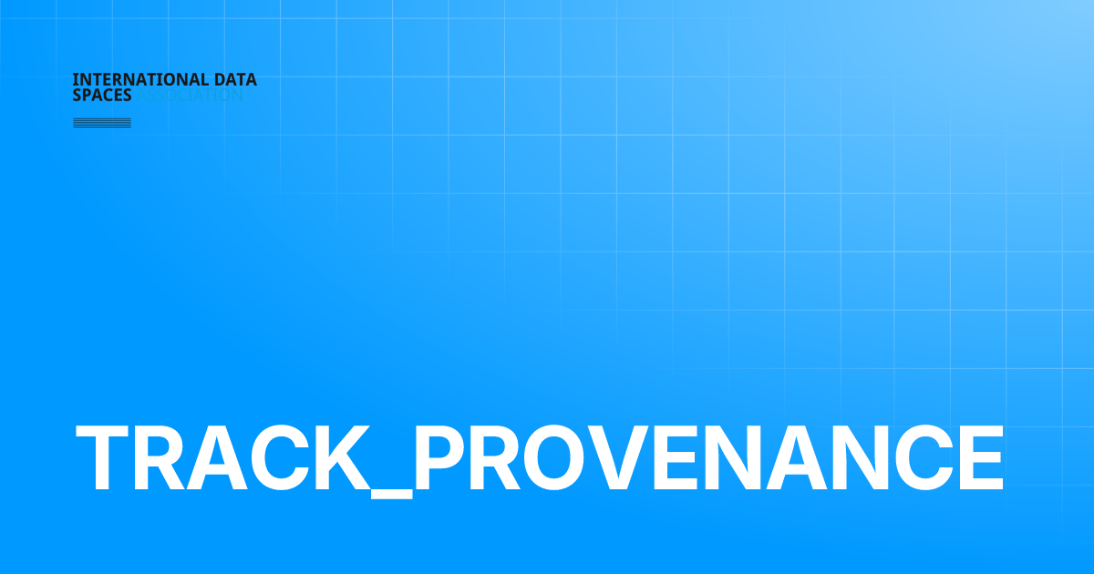 TRACK_PROVENANCE | IDS Knowledge Base